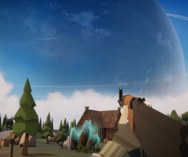 Artstation Unity Template Fps Game Game Assets