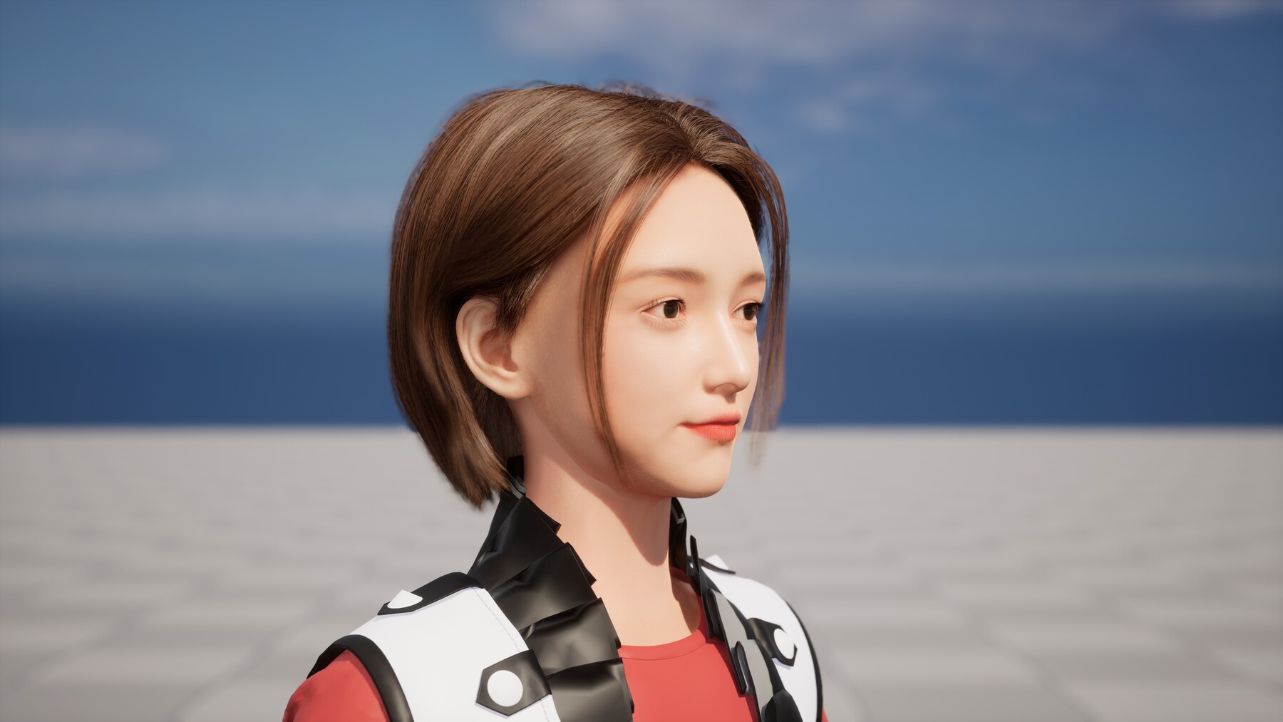 ArtStation - Chihuo/Cool short hair girl/Face capture/Metahuman//Unreal engine | Game Assets