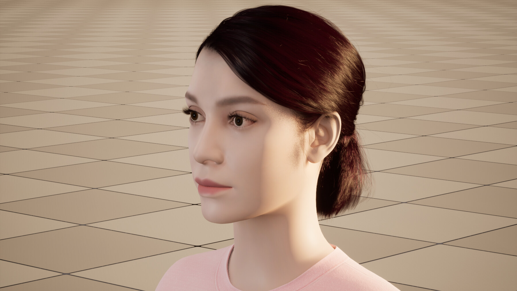 ArtStation - Reba/Sports woman/Face capture/Metahuman//Unreal engine ...
