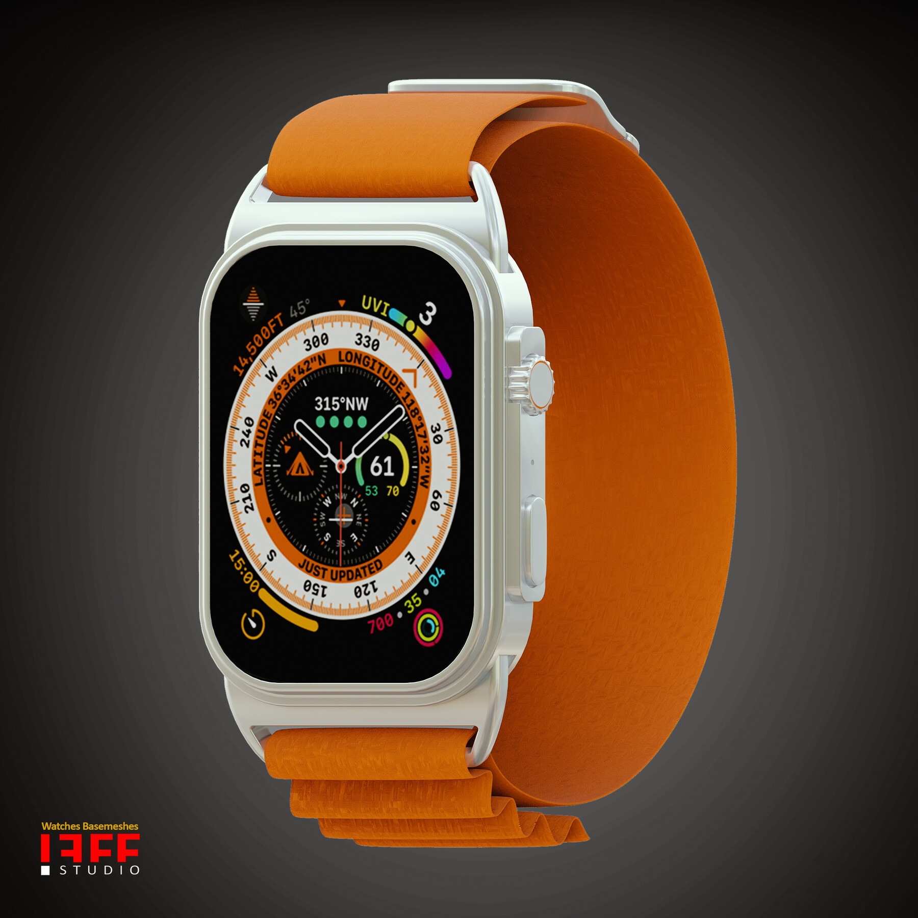 ArtStation - 30+ WATCHES BASEMESH MADE IN DIFFERENT TYPES VOL 19 | Game Assets