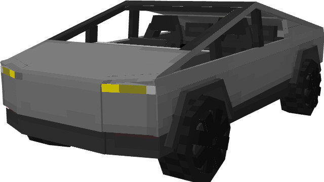 ArtStation - Cyberturck Minecraft | Game Assets