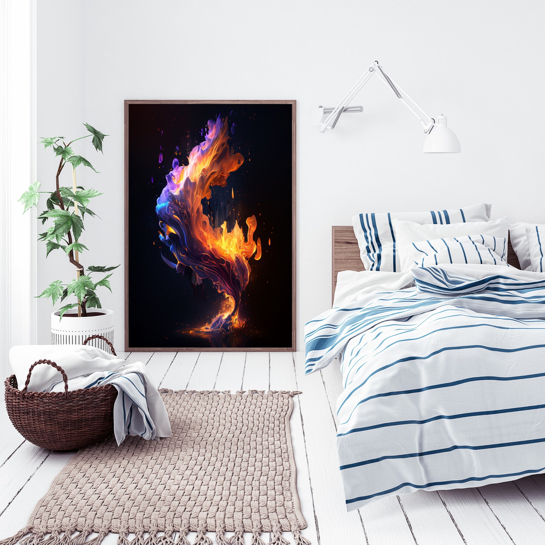 ArtStation - Dark Flame Abstract Art | Artworks