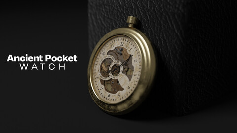 ArtStation - Ancient Pocket Watch | Game Assets