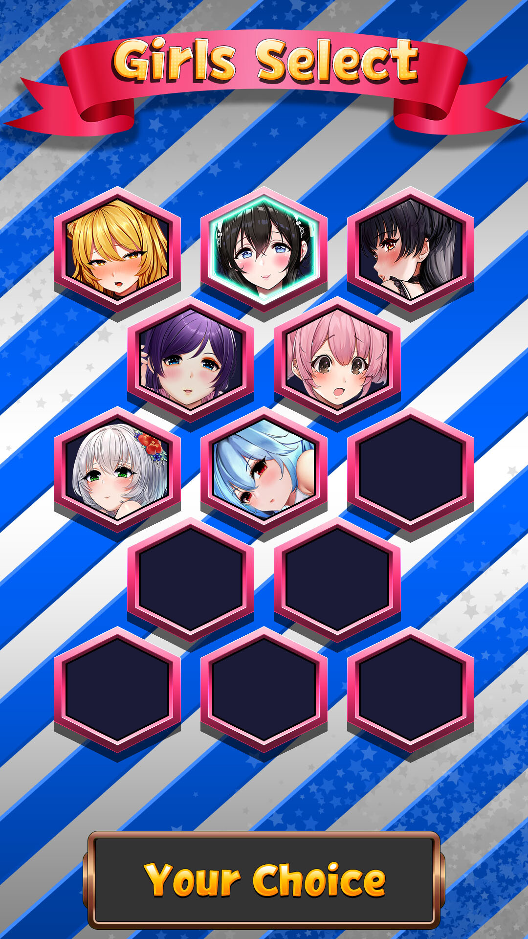 ArtStation - Girls Collector - Character Select | Game Assets