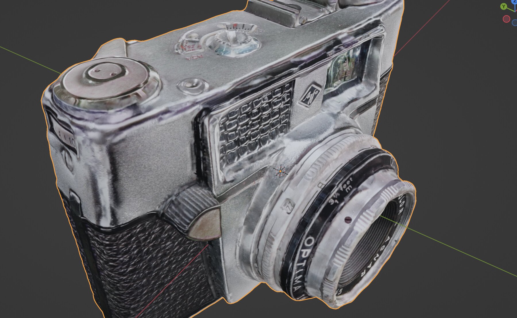 ArtStation - Old Camera Agfa Vintage | Game Assets