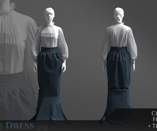 ArtStation - Vintage Dress | Resources