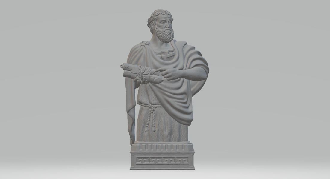 ArtStation - GREEK CHESS SET STL | Resources