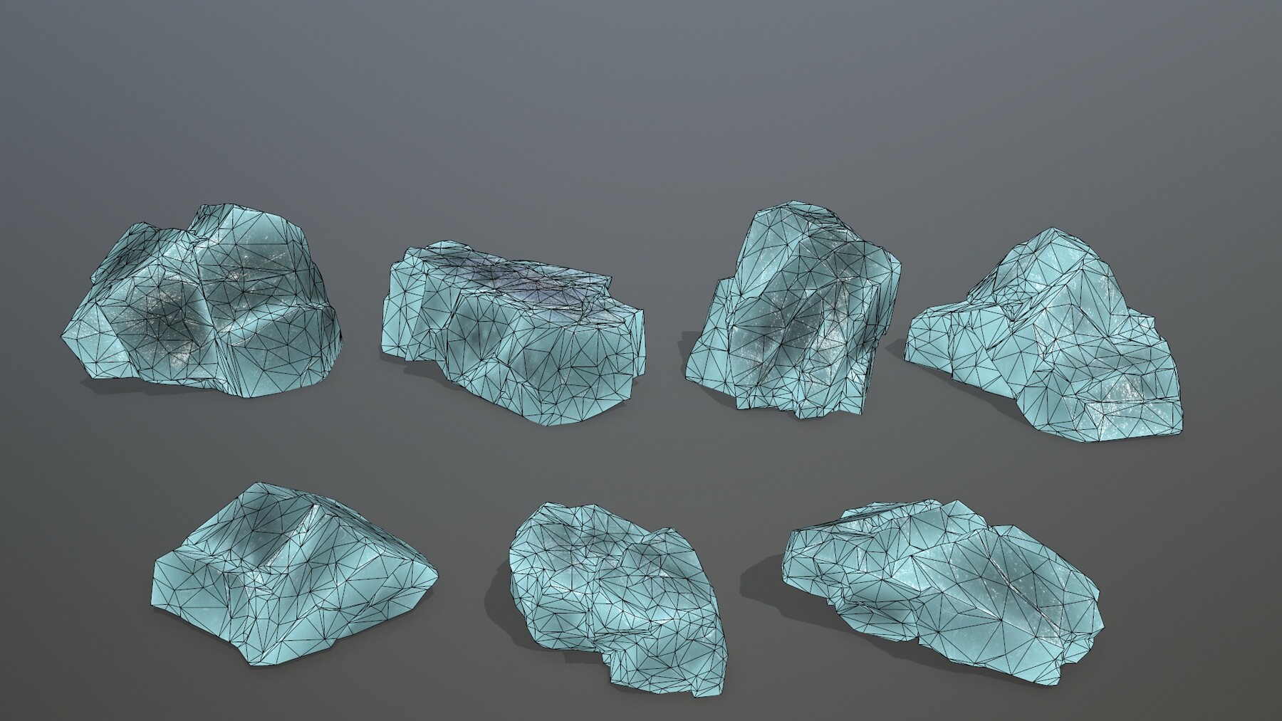 ArtStation - Rock Set 9 | Game Assets