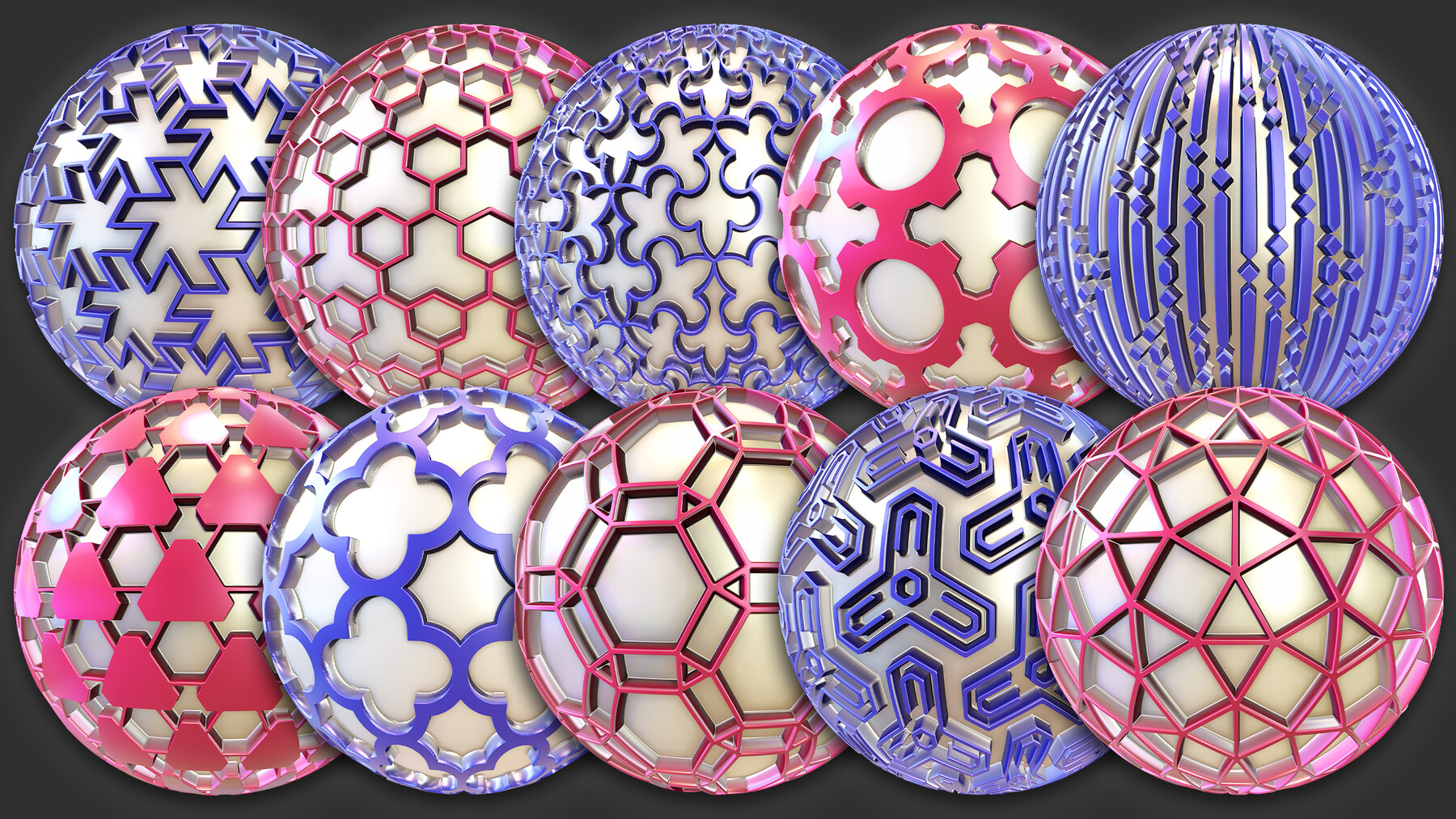 ArtStation - 50 Seamless Pattern + Alpha (4K) Vol 3 | Resources