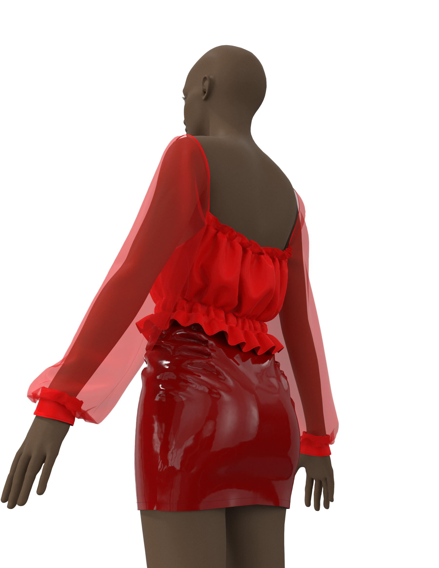 ArtStation - FIERY OUTFIT 3D | Resources