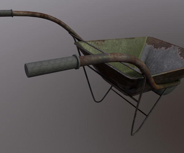 ArtStation - Wheelbarrow | Game Assets