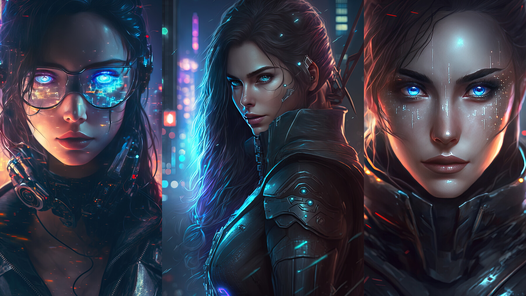 ArtStation - 137 arts - Cyber Girl - Concept Reference Pack Vol.04 ...