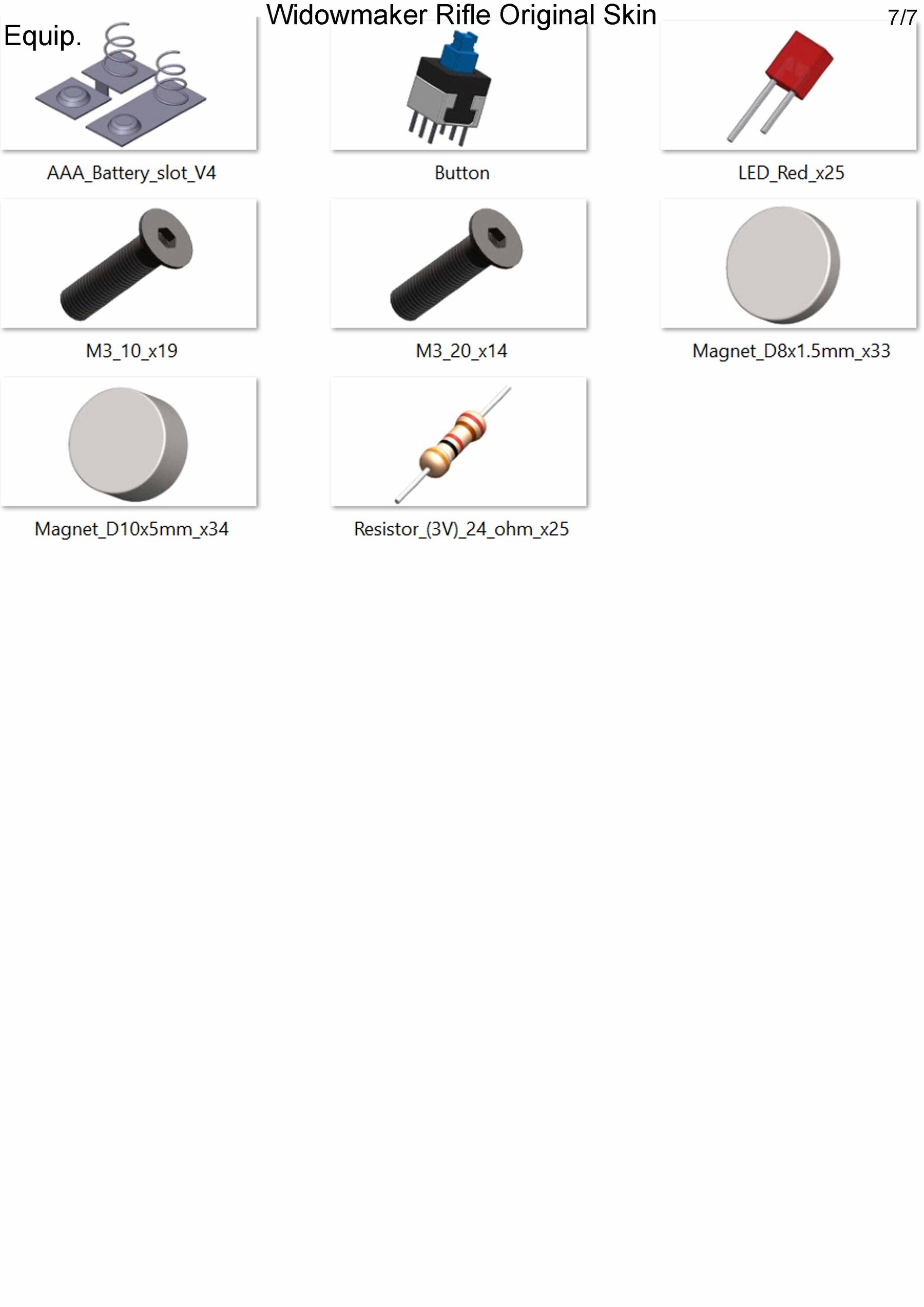 ArtStation - Widowmaker Original Skin - Overwatch - Printable 3d model ...