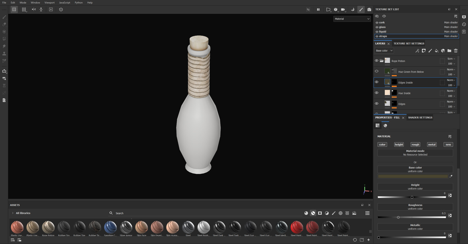 ArtStation - Tutorial: Magic Potion Game Asset | Tutorials