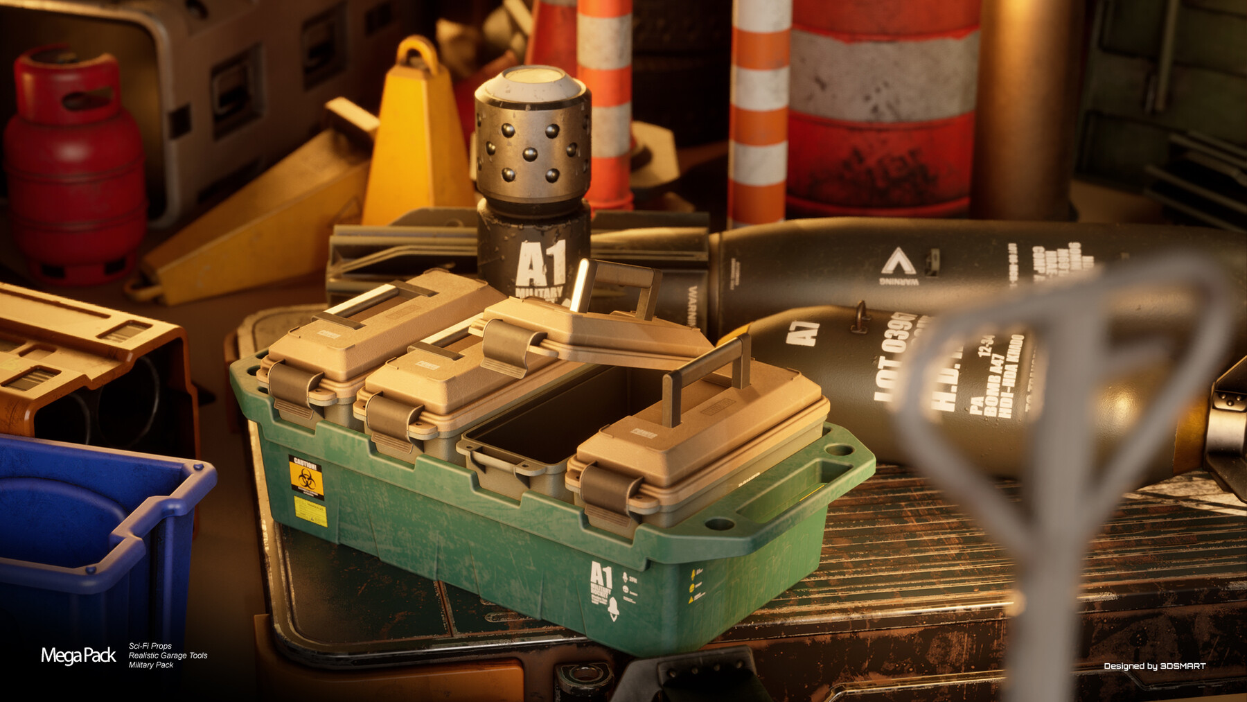 ArtStation - UnrealEngine MegaPack: Realistic Props | Game Assets