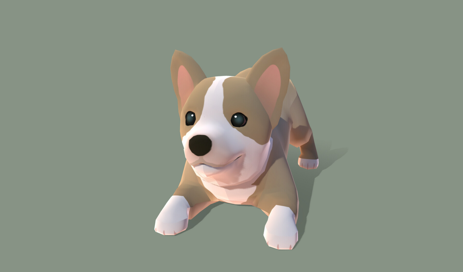ArtStation - DOG Full Animations - Welsh Corgi | Game Assets