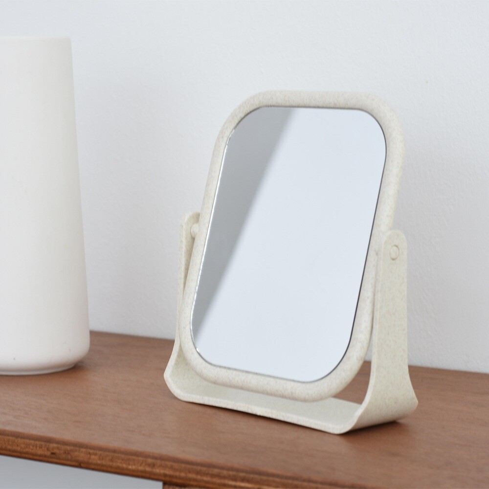 ArtStation - Rectangular White Reversible Table Mirror | Resources