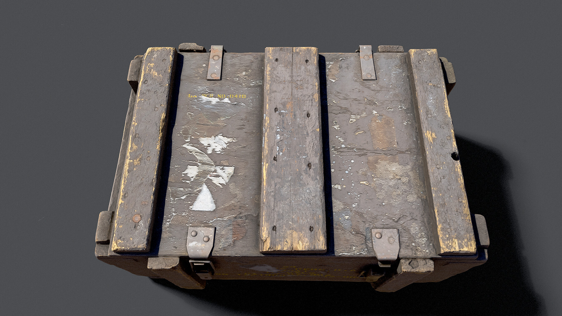 ArtStation - WW2 Ammo Box - Photogrammetry Scanned Game Asset | Game Assets