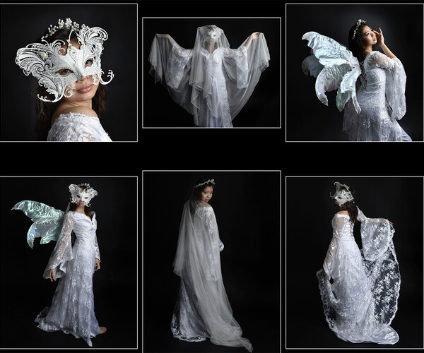 ArtStation - x160 Fairy Bride - Pose Reference Pack | Resources
