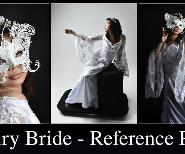 ArtStation - x160 Fairy Bride - Pose Reference Pack | Resources