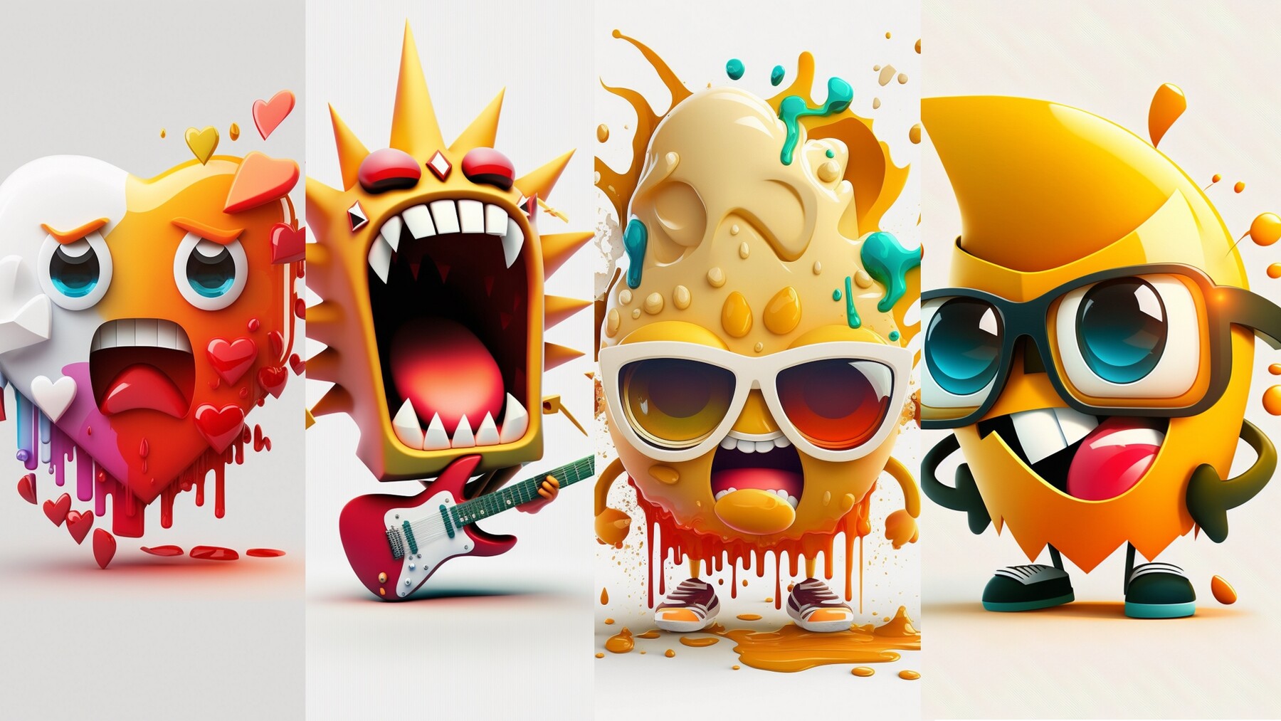 ArtStation - Emojis: 107 Faces in High Definition | Artworks