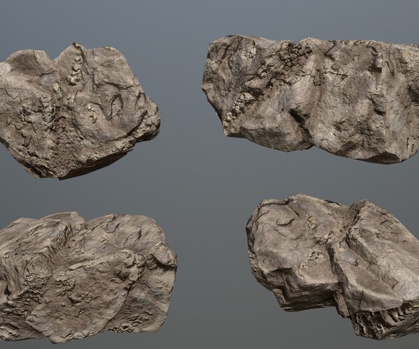 ArtStation - Rock Set 14 | Game Assets