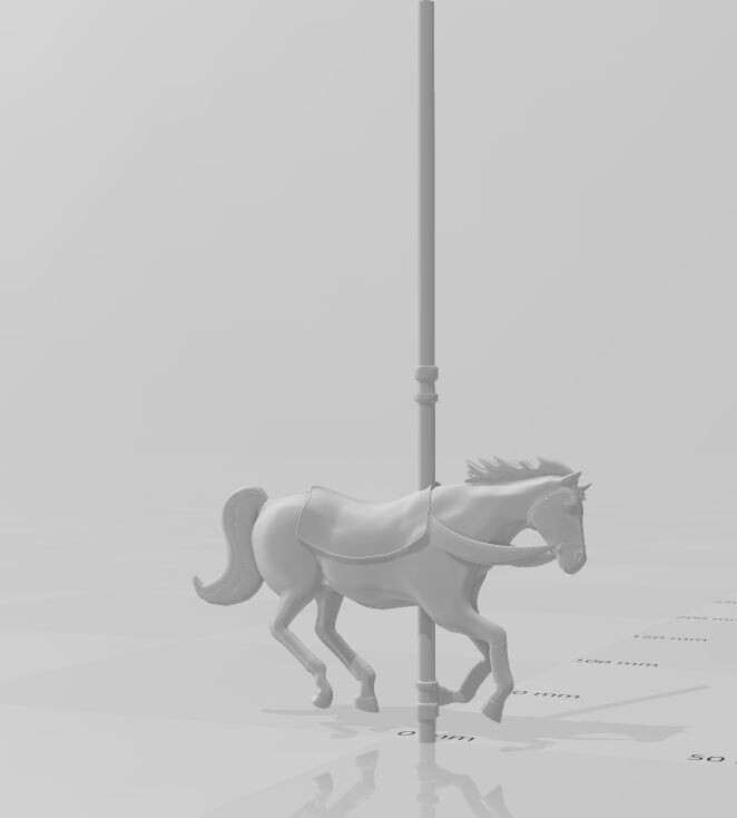 ArtStation - Carousel 3D model and 3d printable extra files | Resources
