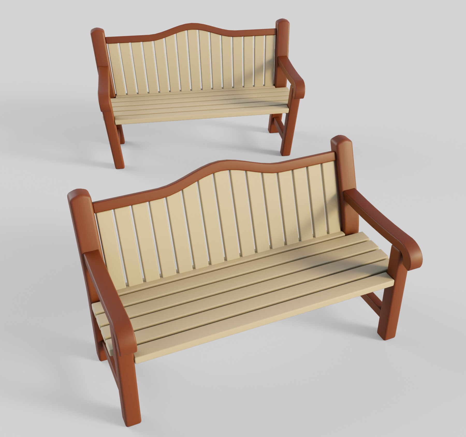 ArtStation - Cartoon Benches Collection | Resources