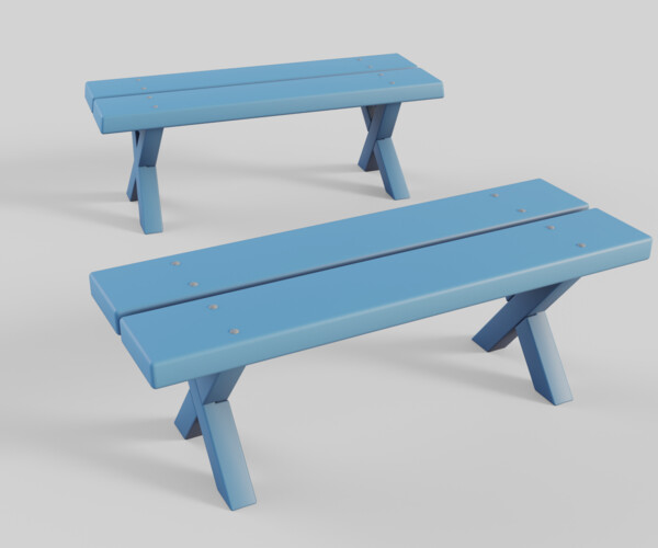 ArtStation - Cartoon Benches Collection | Resources