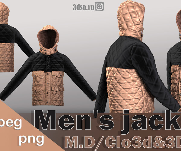 ArtStation - Men's jackets | Game Assets