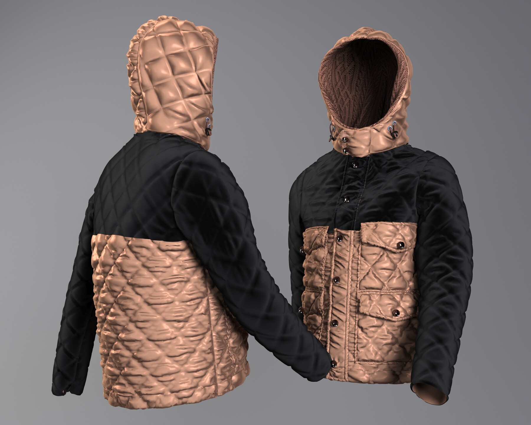 ArtStation - Men's jackets | Game Assets