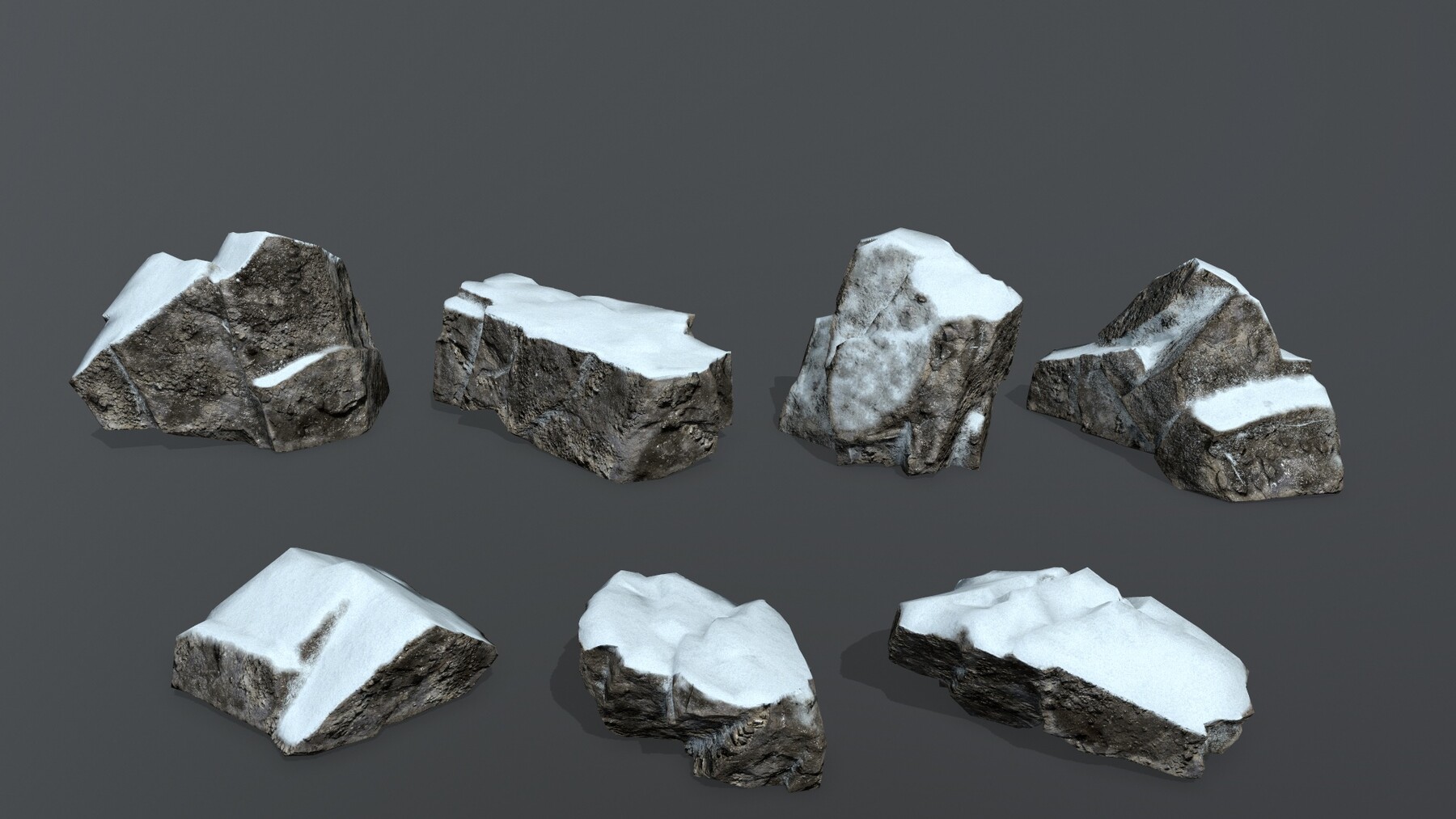 ArtStation - Rock Set 19 | Game Assets