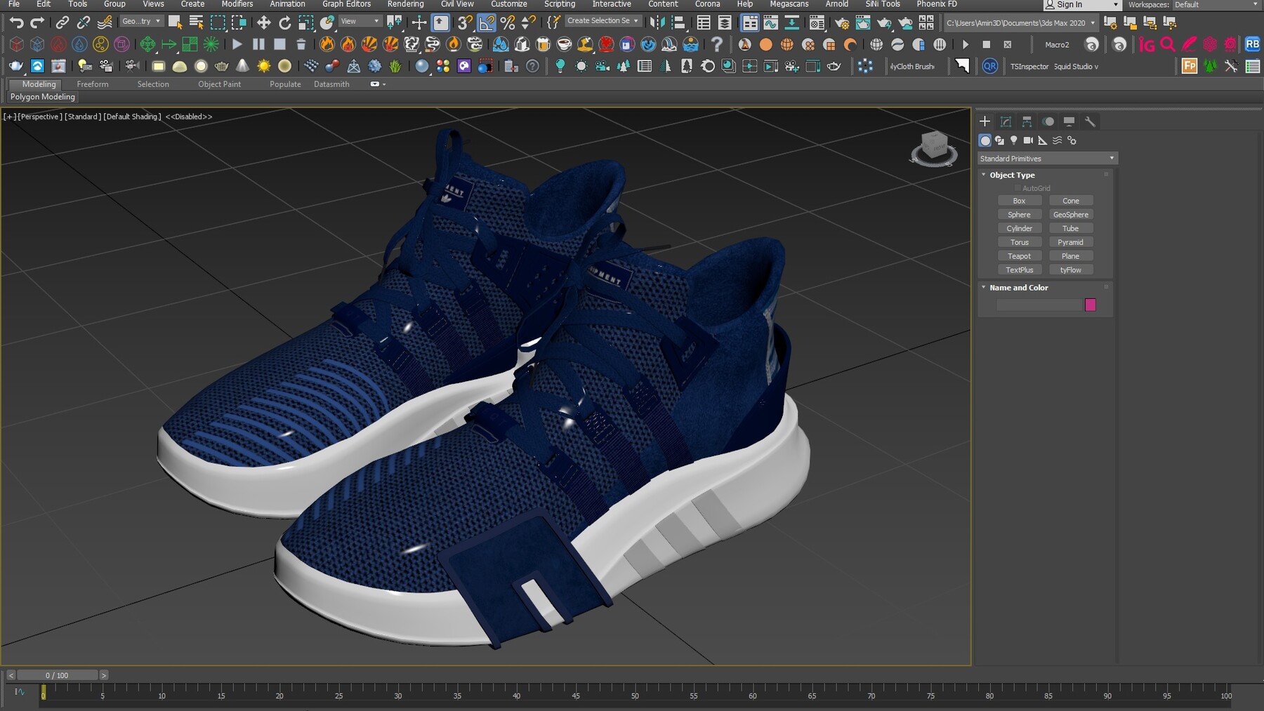 ArtStation - Adidas EQT Bask ADV | Resources