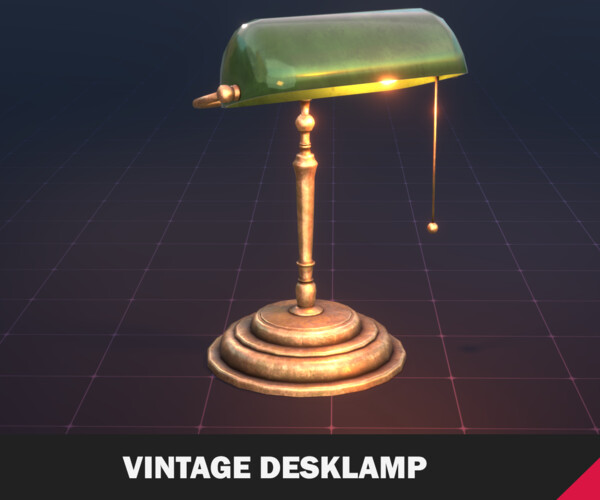 ArtStation - Vintage Lamp | Game Assets