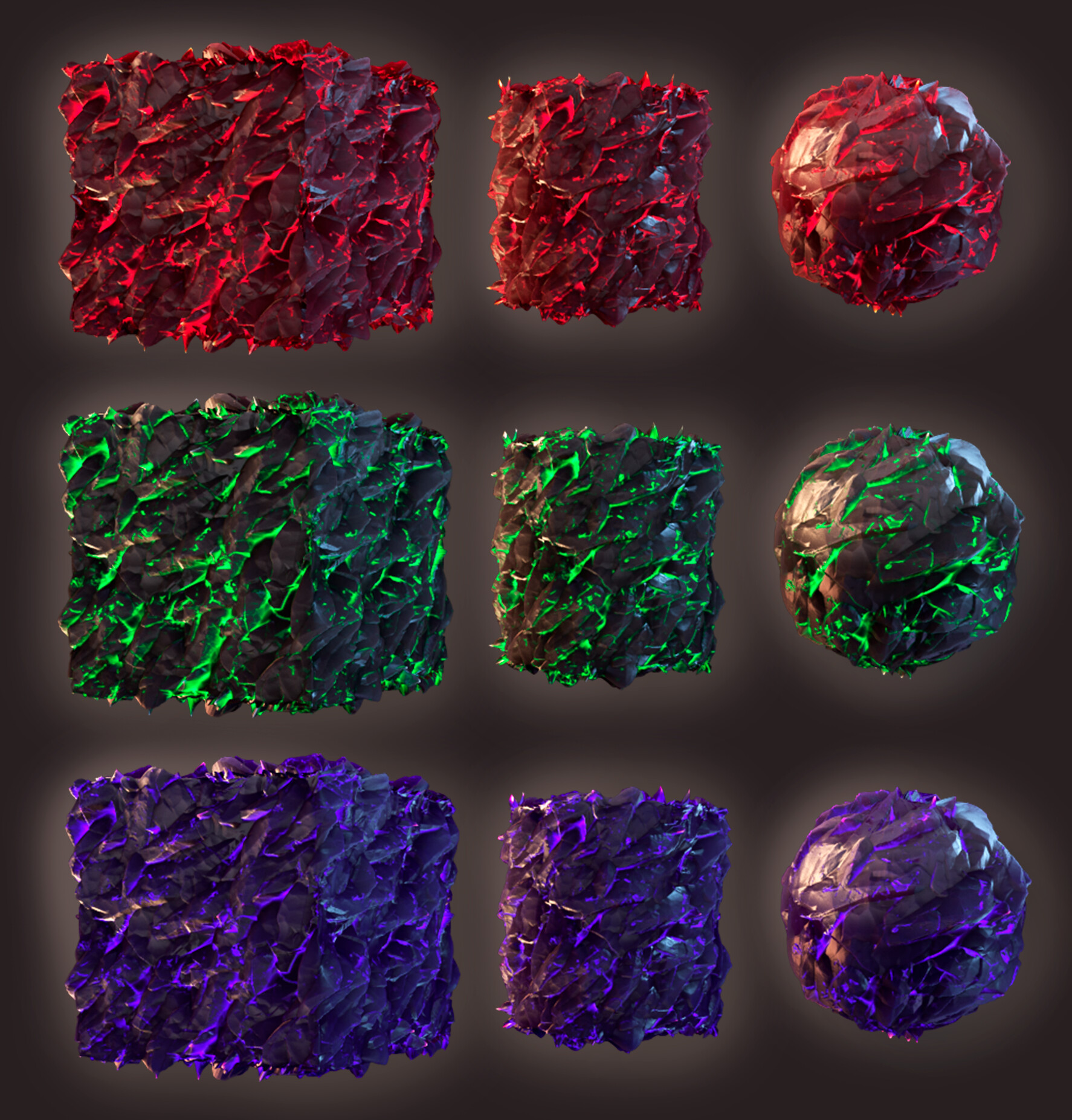 ArtStation - PBR Magic Crystal - Substance Designer | Game Assets