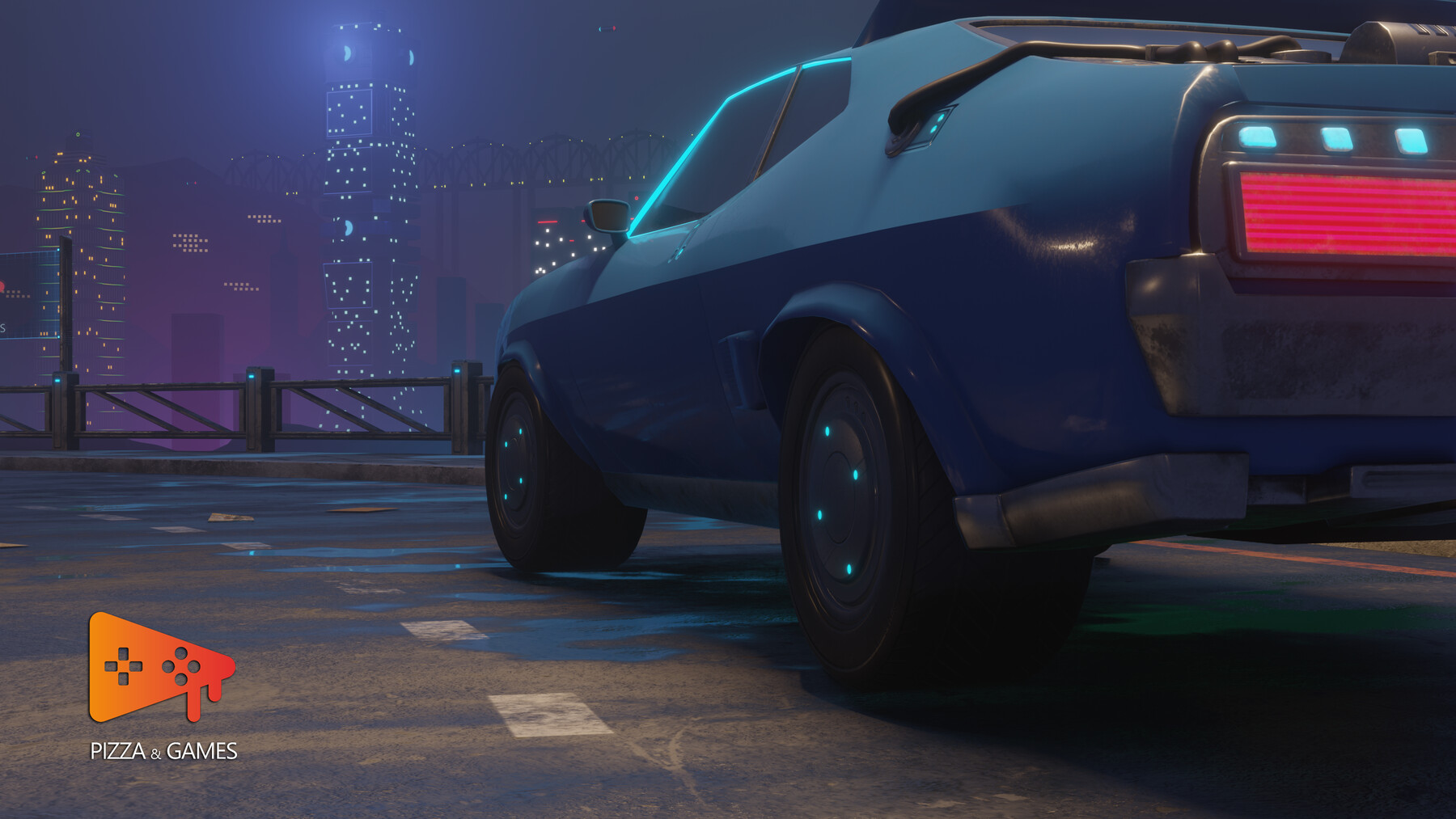 ArtStation - Ford Falcon Retro Futuristic | Game Assets