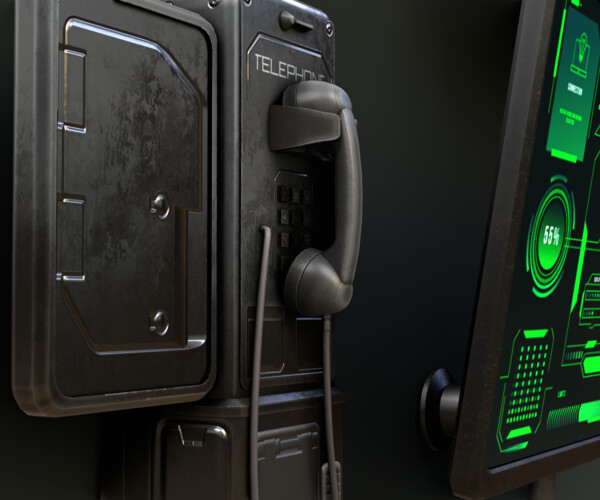 ArtStation - Monitors Dirty Props pack | Game Assets