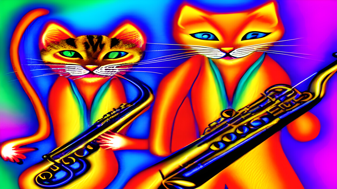 ArtStation - Jazz Cats Sax Section | Artworks