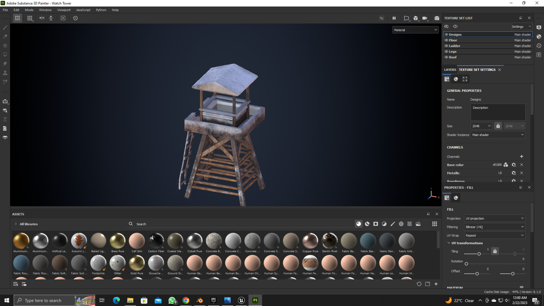 ArtStation - Watch Tower | Resources