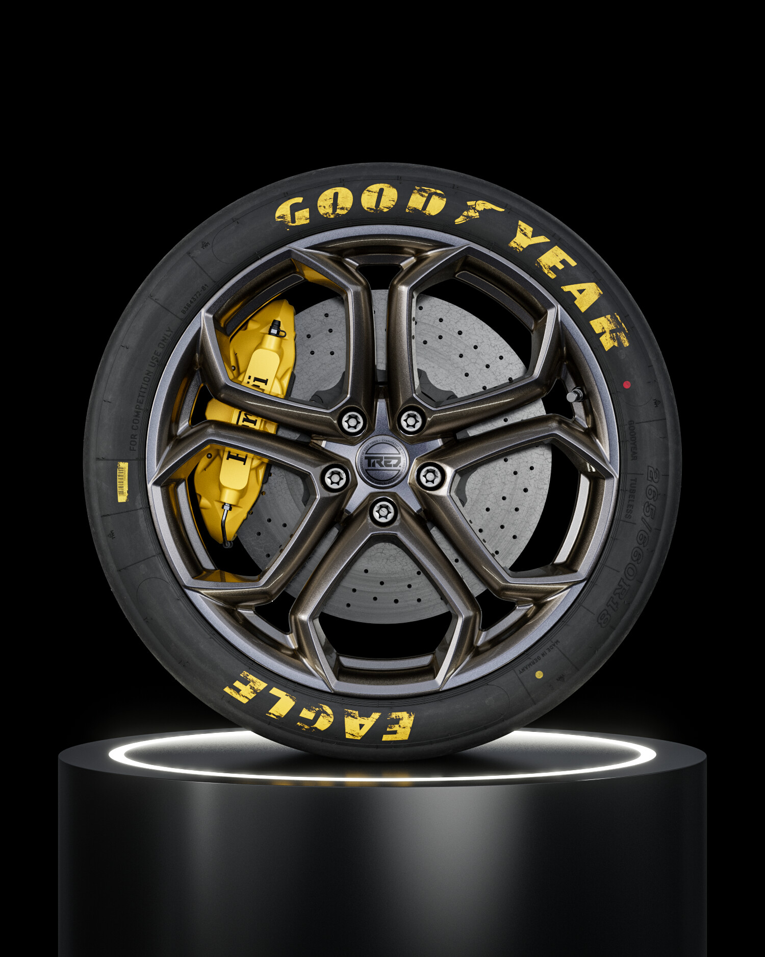 ArtStation - Goodyear 265/660 ZR18 BTCC Slick Race Tyre (Real World ...