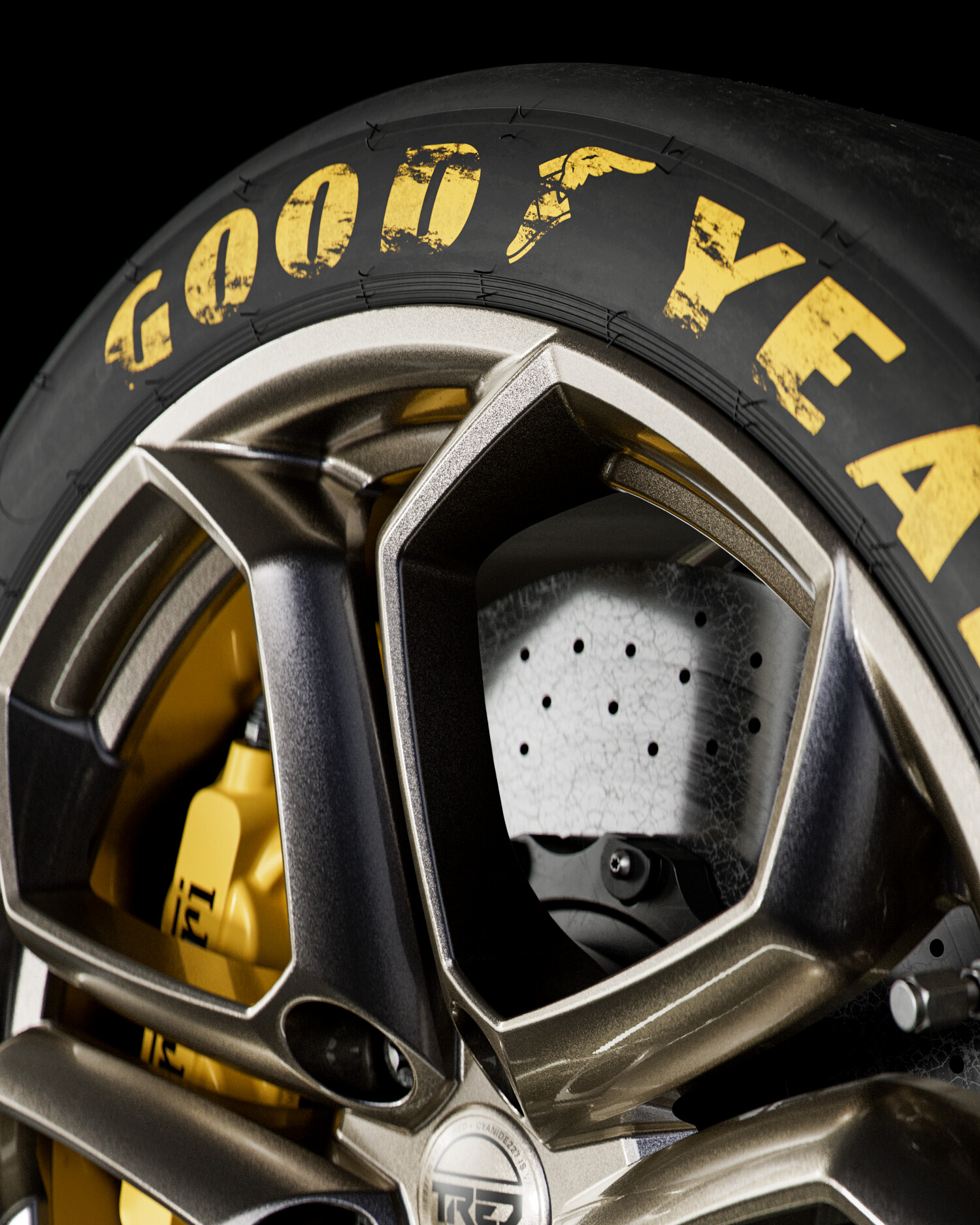 ArtStation - Goodyear 265/660 ZR18 BTCC Slick Race Tyre (Real World ...