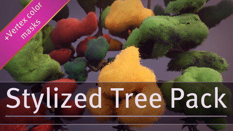 ArtStation - Stylized Tree Pack | Resources