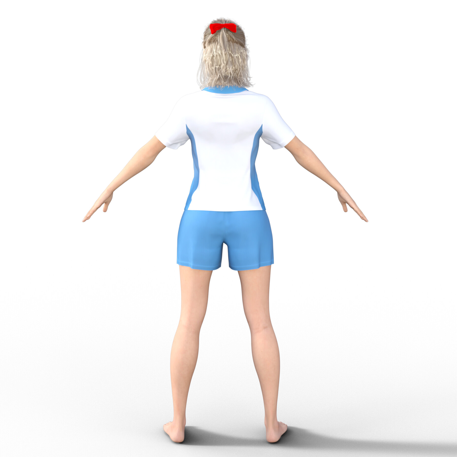 ArtStation - Haivyn-Students in school uniform//blendshape facial ...