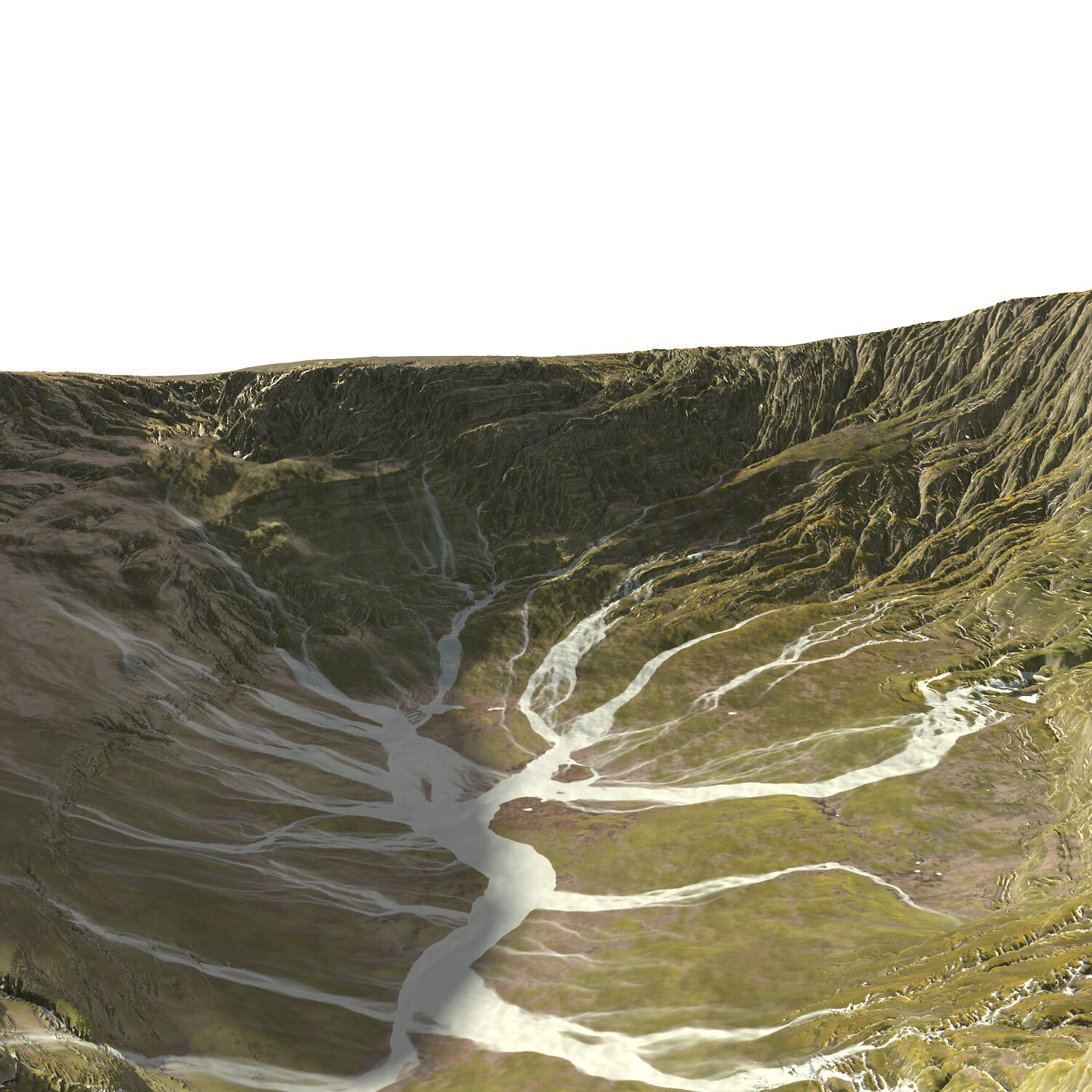 ArtStation - Mountain Valley Terrain | Resources