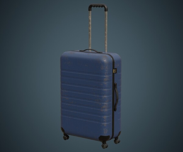ArtStation - Rolling Suitcase 1B | Game Assets