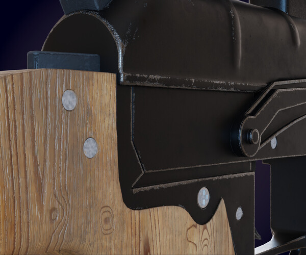 ArtStation - VSS Vintorez Gun | Game Assets