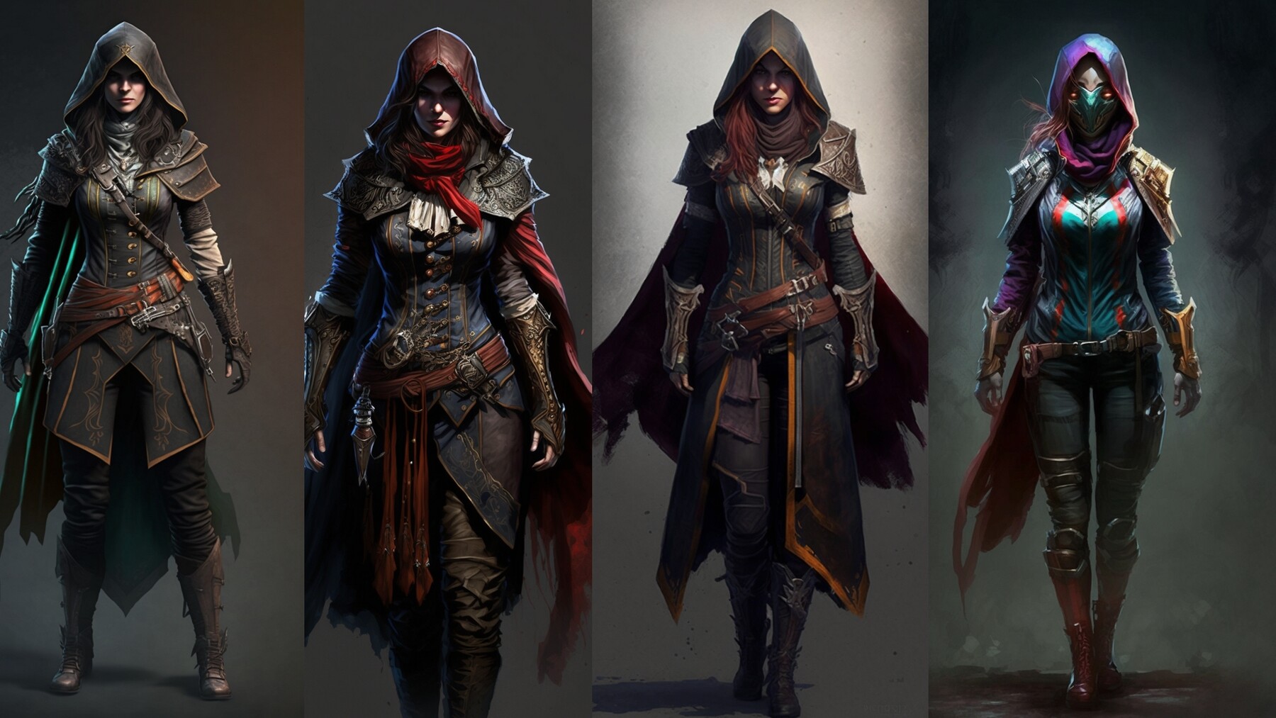 ArtStation - The Ultimate Assassin's Reference Pack - 200 JPEG Files ...