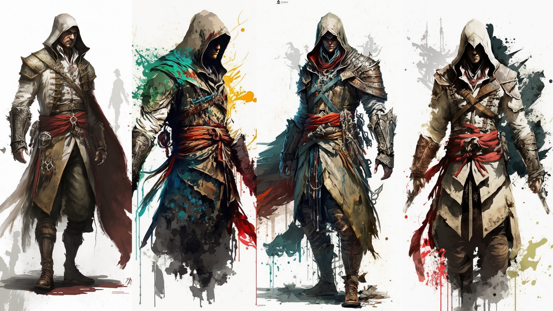 ArtStation - The Ultimate Assassin's Reference Pack - 200 JPEG Files ...