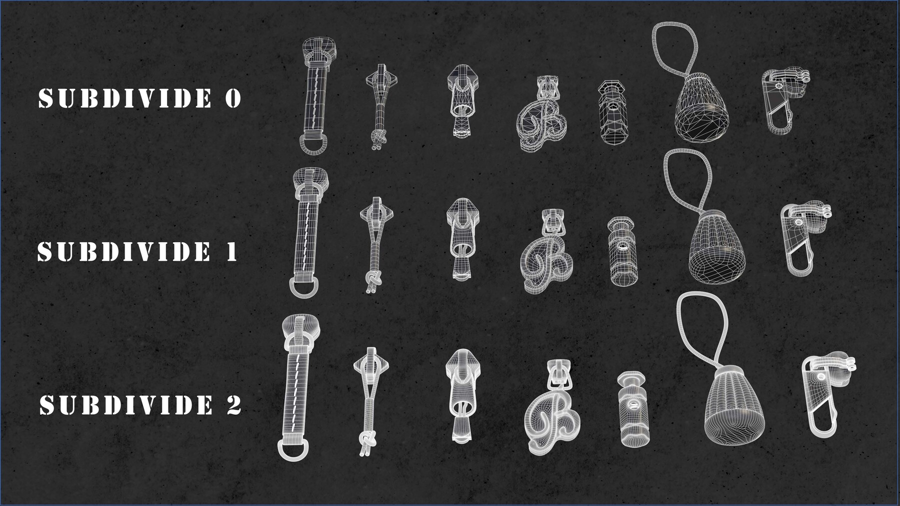 ArtStation - Zipper | Game Assets