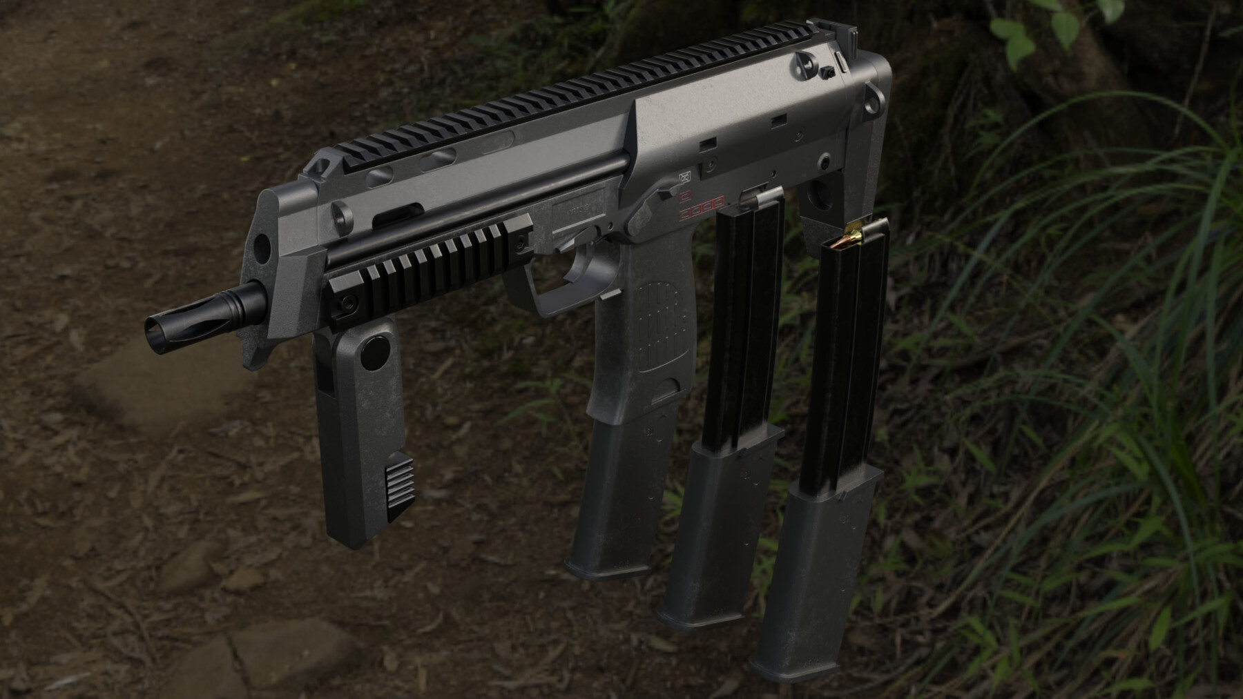 ArtStation - MP7 | Game Assets